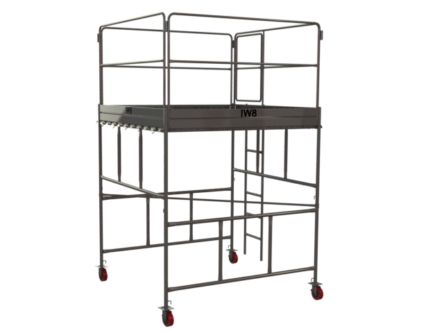 Andaime com Guarda Corpo e Rodapé Conforme Nr-18