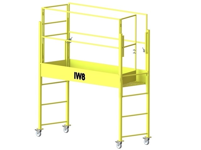 Andaime Modular Estreito com Regulagens de Altura