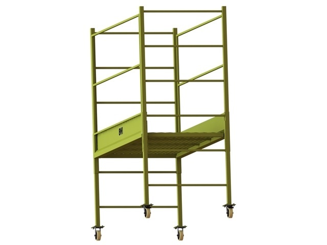 Andaime Prático Completo com Altura Regulável