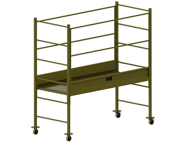 Andaime Prático Completo com Altura Regulável