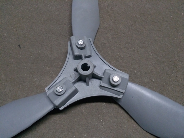 Hélice para Ventiladores Industriais Grandes Pá de 1m