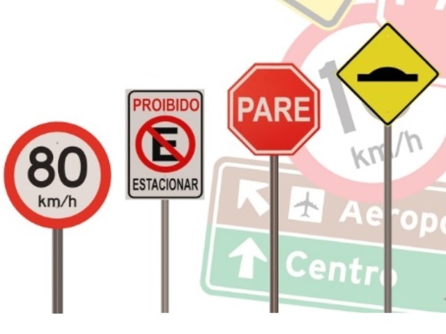 Suporte para Fixação de Placas Sinalização Rodoviária